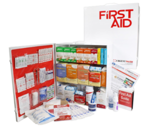 Wall Mount Three Shelf First Aid Kit – 3G Chemical Solutions
